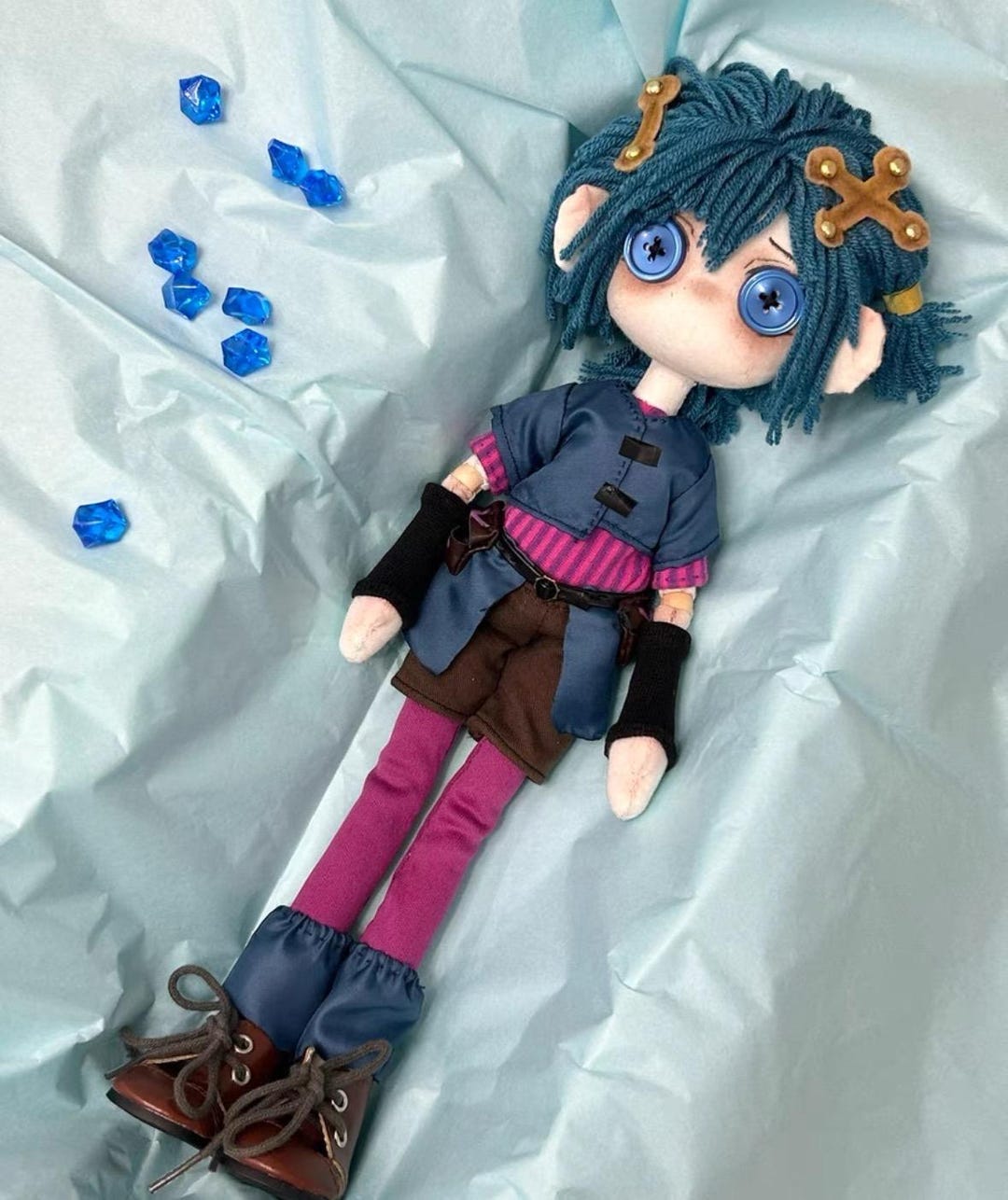 Arcane Jinx Doll,league of Legend Jinx Doll, Young Jinx Plush,custom ...