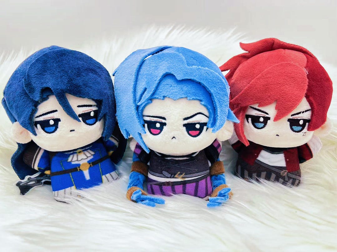 Arcane Jinx 10cm Doll,caitlyn Plushie, Vi Plush,league of Legend Jinx ...