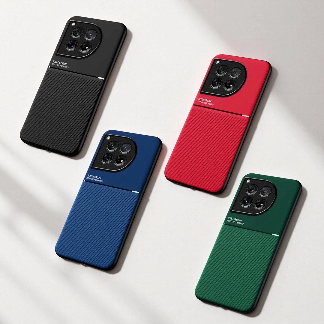 Oneplus Leather Case: Magnetic Car Mount, Shockproof Slim Cover - Etsy