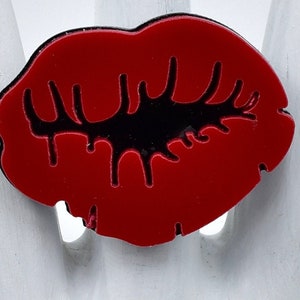 Red Lips Ring Girly Jewelry Adjustable Ring Gift for Her - Etsy