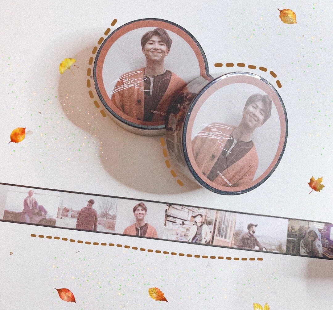 BTS Solo Washi Tapes - Etsy