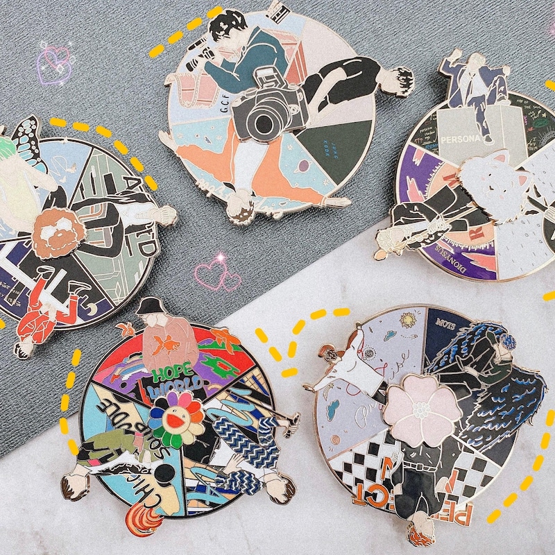 Bts Pins - Etsy