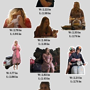 Inspired Digital White Lotus Tanya Iconic Moments Sticker Pack, Tanya ...