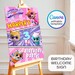 Superkitties Welcome Sign Template, Printable Birthday Party Super ...
