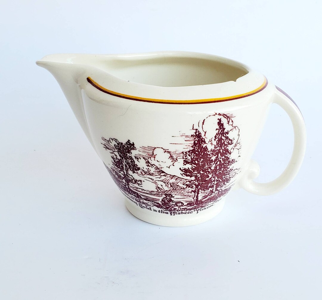 Creamer Vernon Kilns Alaska Dinnerware Vernon Kilns - Etsy