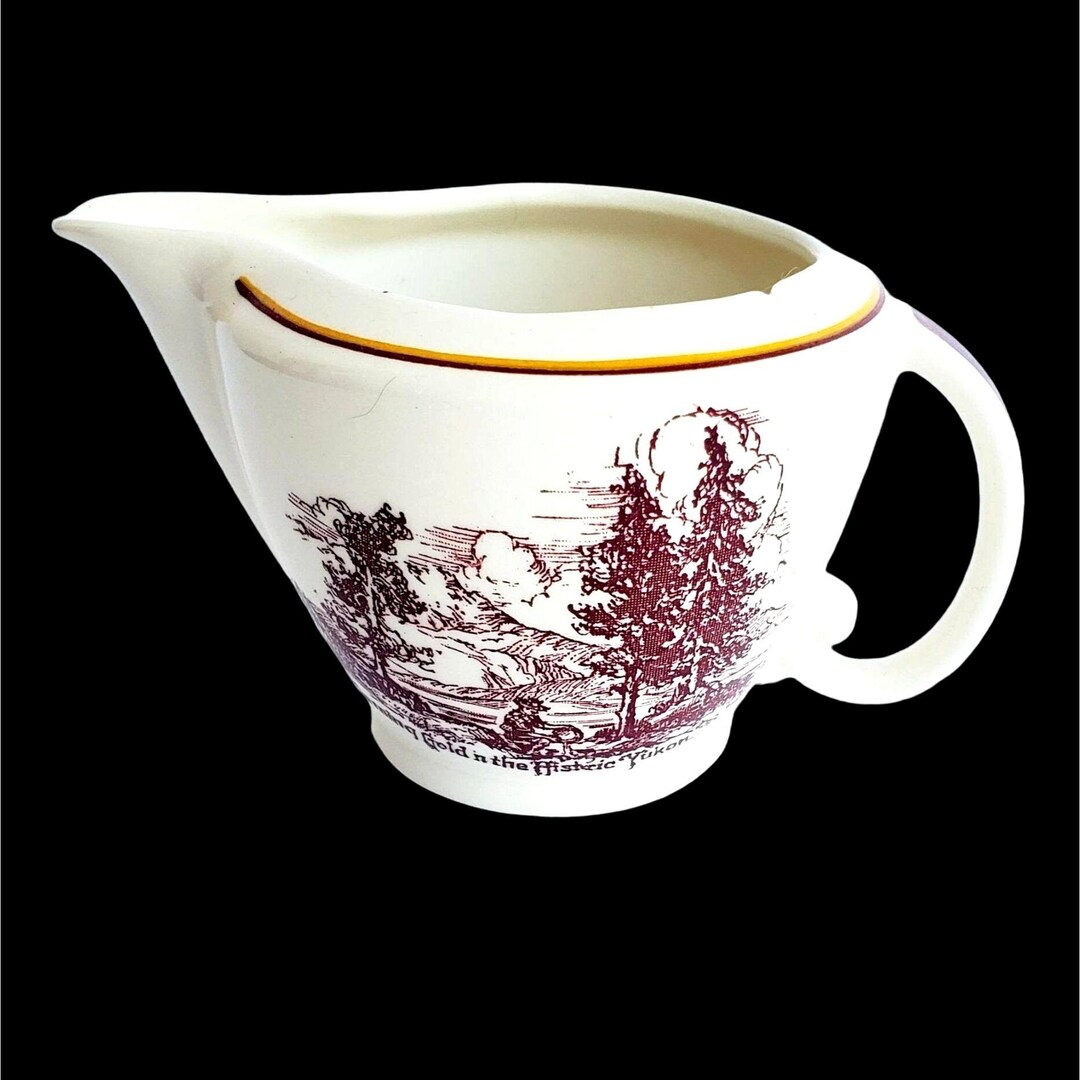 Vintage Creamer Vernon Kilns Sitka Alaska Dinnerware California Pottery ...