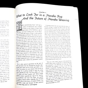 Book the Story of Navajo Weaving by Kate Peck Kent 1961 Heard Museum 61 ...