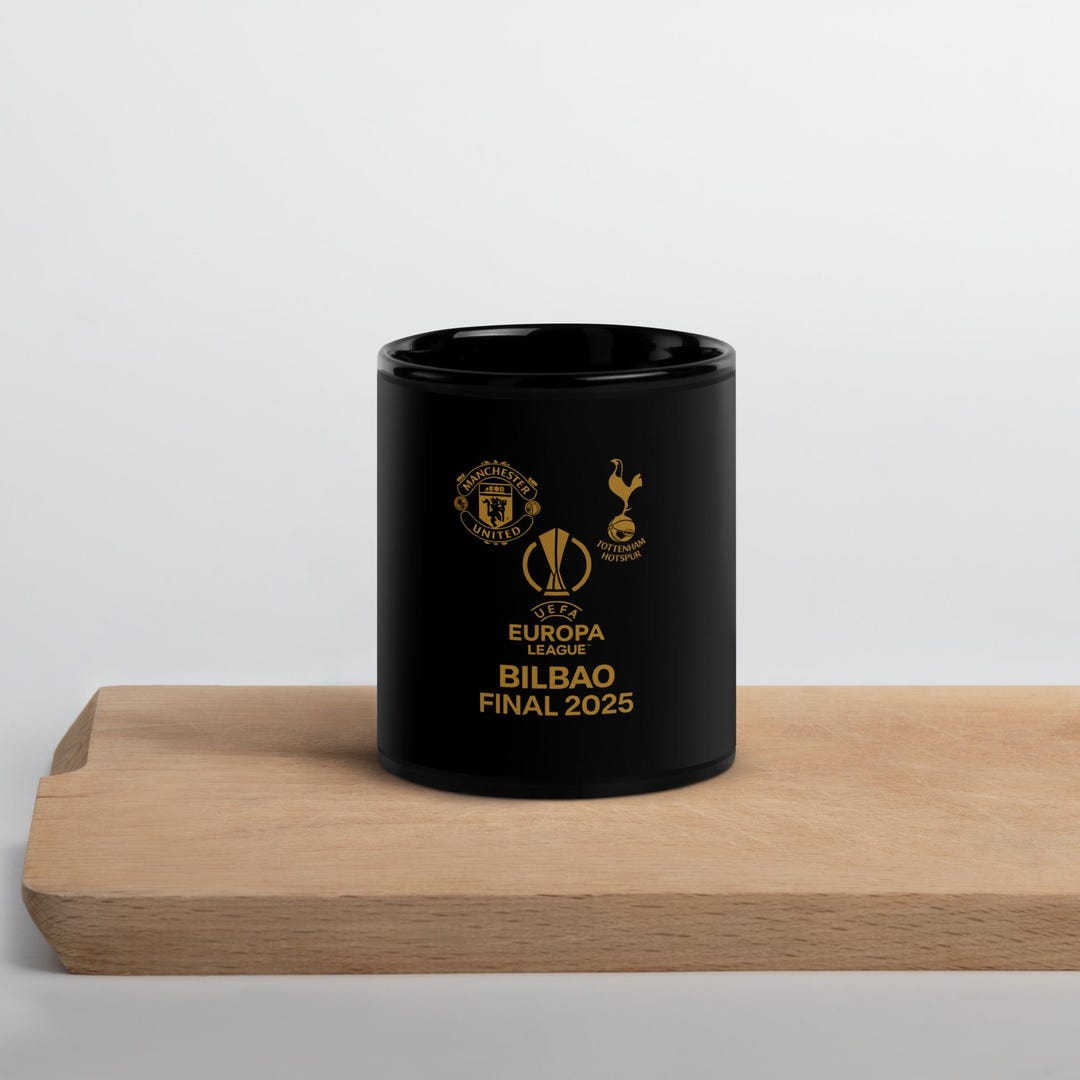 UEFA Europa League Final 2025 Mug | Manchester United Vs Tottenham ...