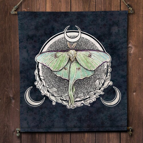 Luna Moth Print - Etsy
