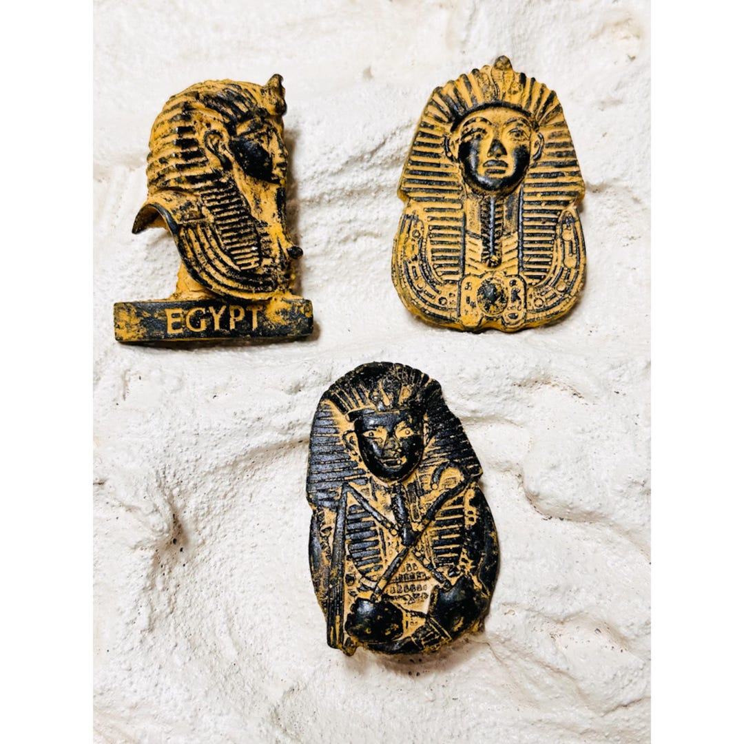 Ancient Egypt Magnets - Tutankhamun Golden Mask Fridge Magnet - Pharaoh ...