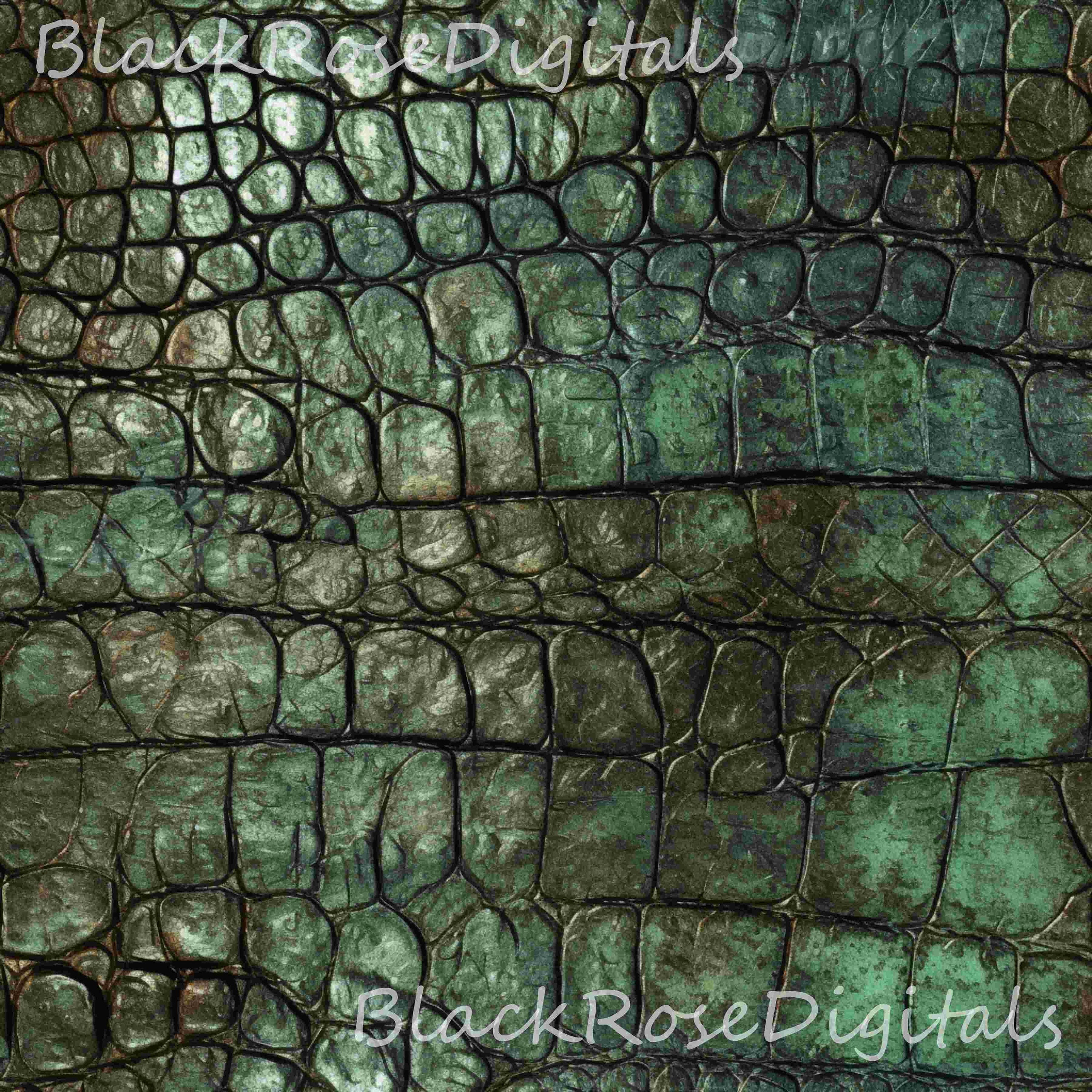 Patina Alligator Skin Digital Paper, Seamless Scrapbook Pattern ...
