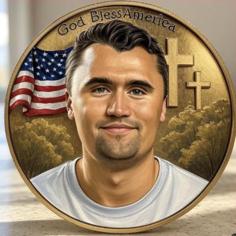 Charlie Kirk Challenge Coin - Etsy