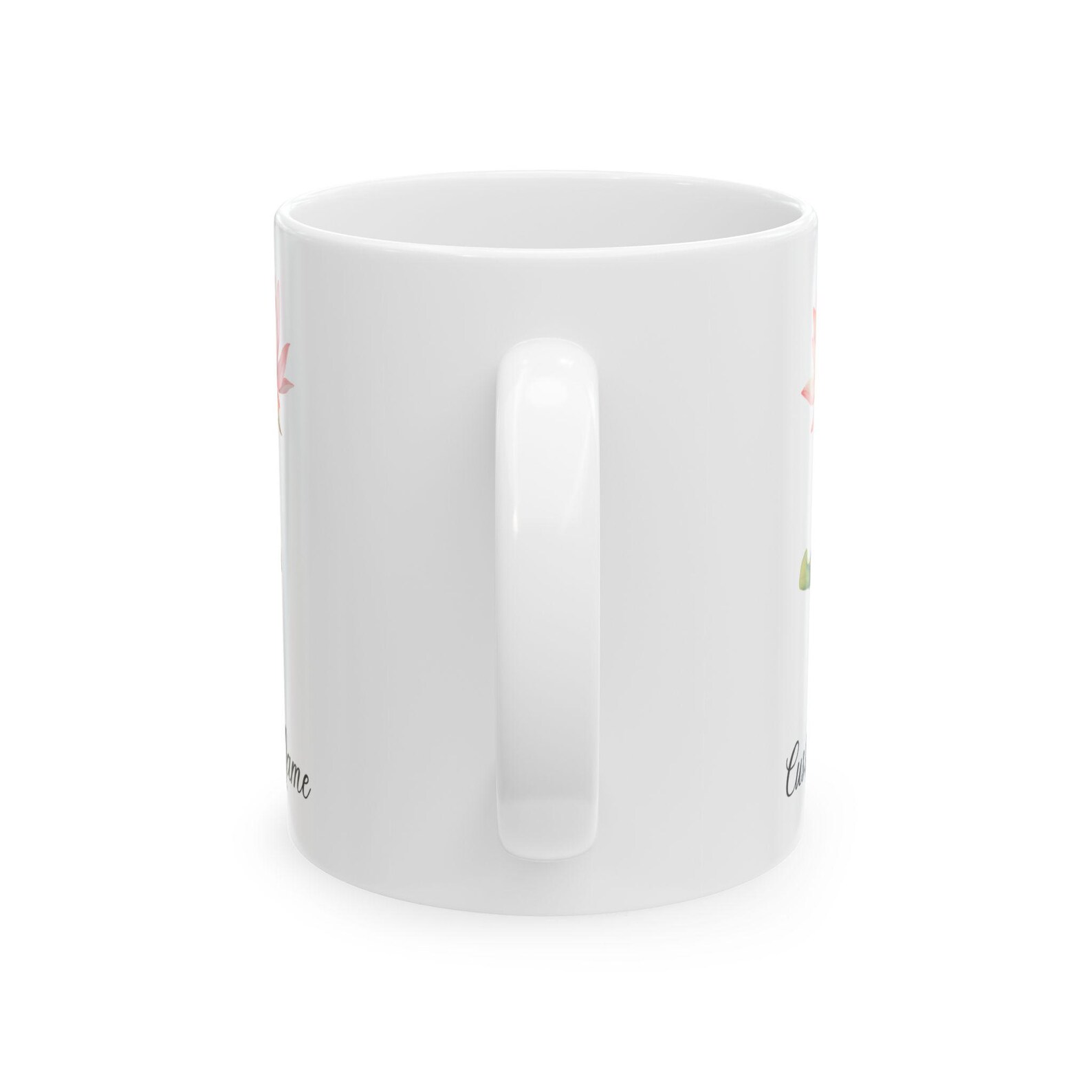 Custom Birth Flower Mug - September Water Lily Coffee Cup, Gift for ...