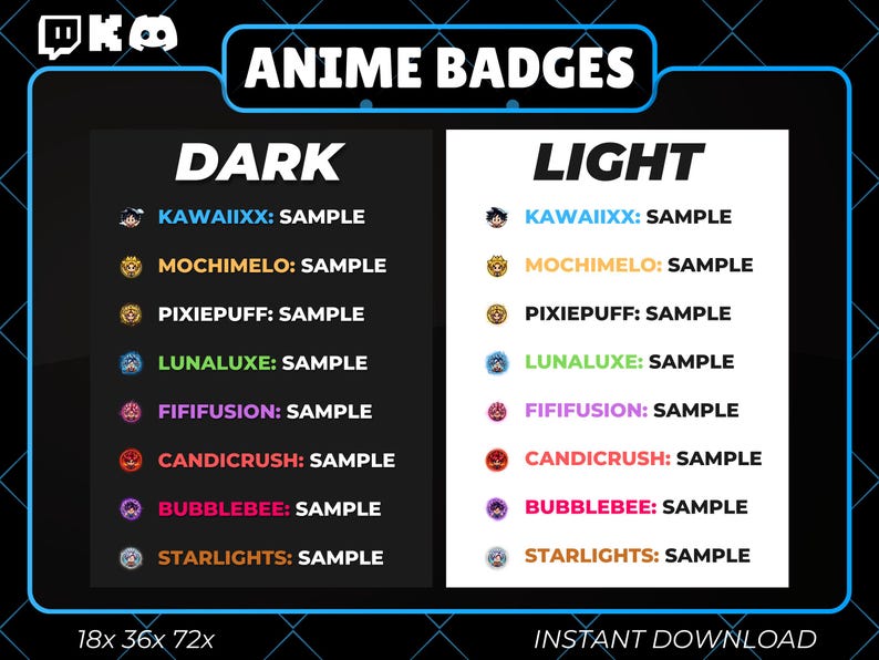Super Saiyan Twitch Sub Badges | DBZ Inspired Badges | Ultra Instinct ...