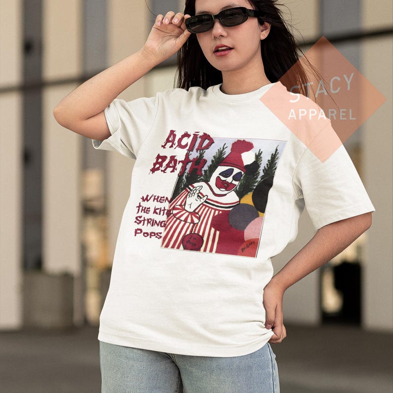 Limited Acid Bath T-shirt - When the Kite String Pops Tee - Etsy