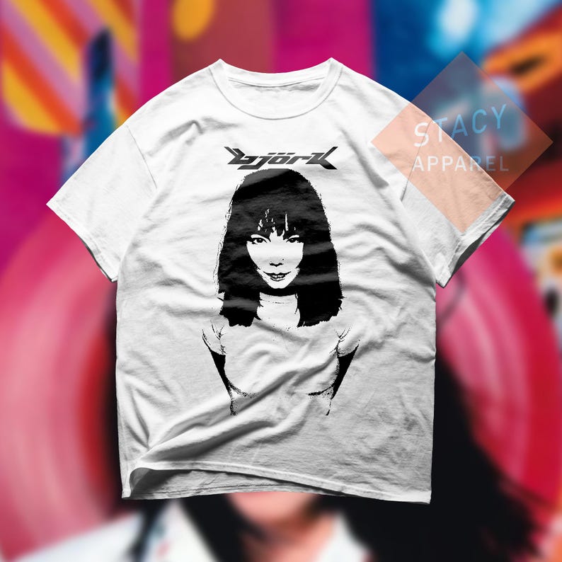 Limited Björk T-shirt - Debut Inspired Unisex Heavy Cotton Tee - Etsy