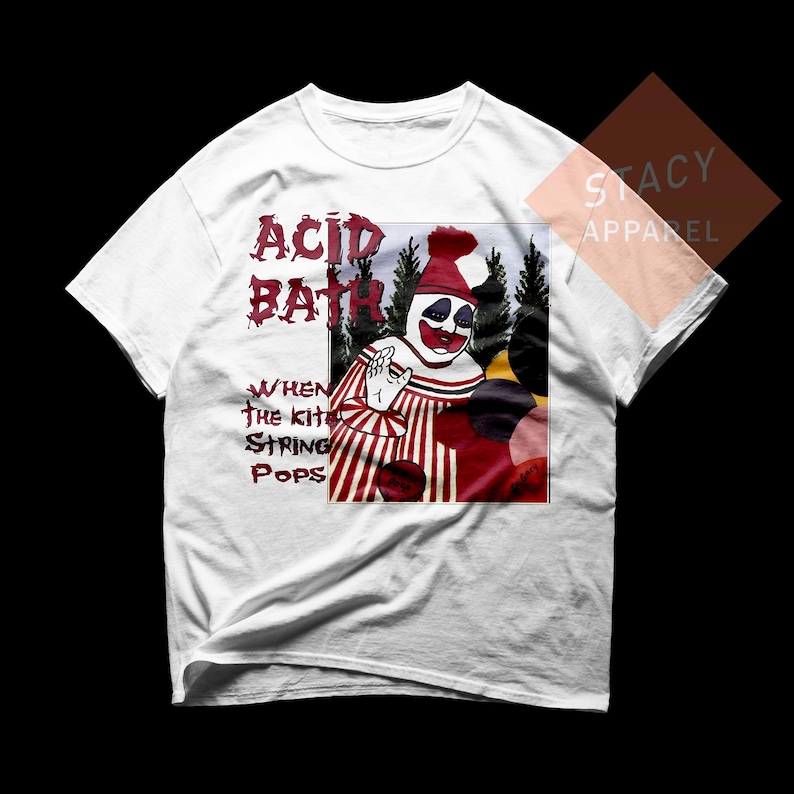 Limited Acid Bath T-shirt - When the Kite String Pops Tee - Etsy