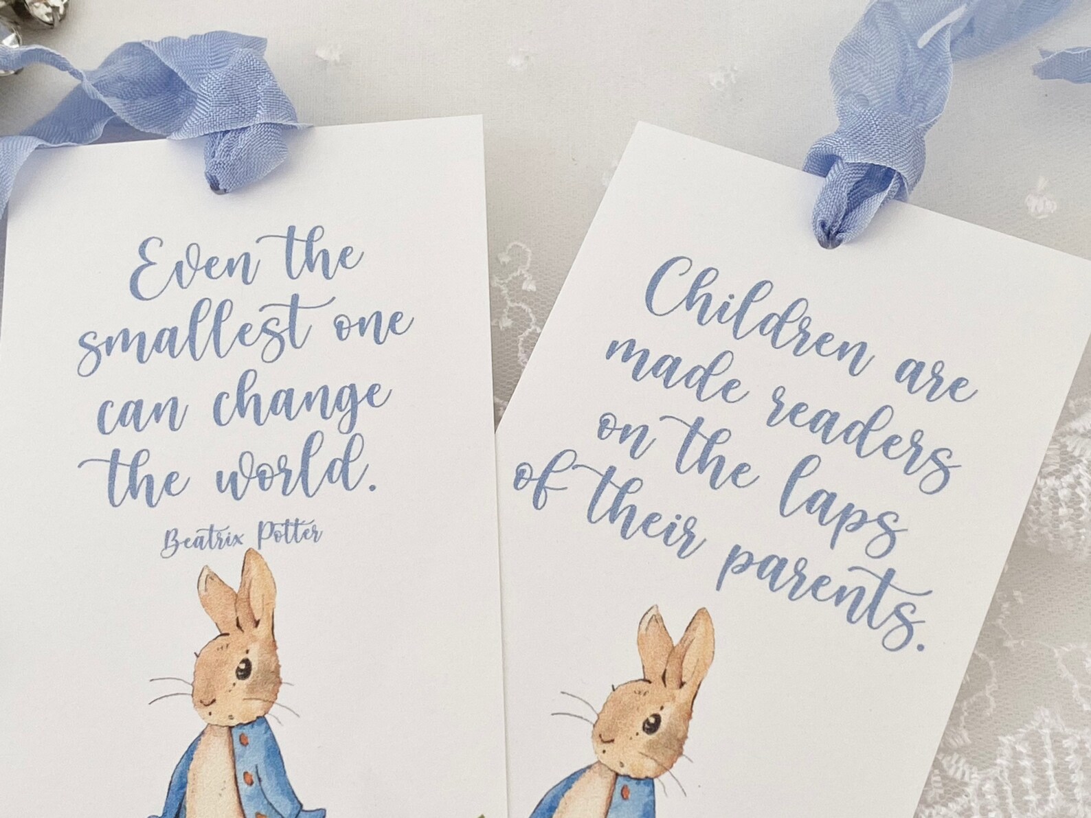 Peter Rabbit Bookmarks Peter Rabbit Baby Shower Favors - Etsy