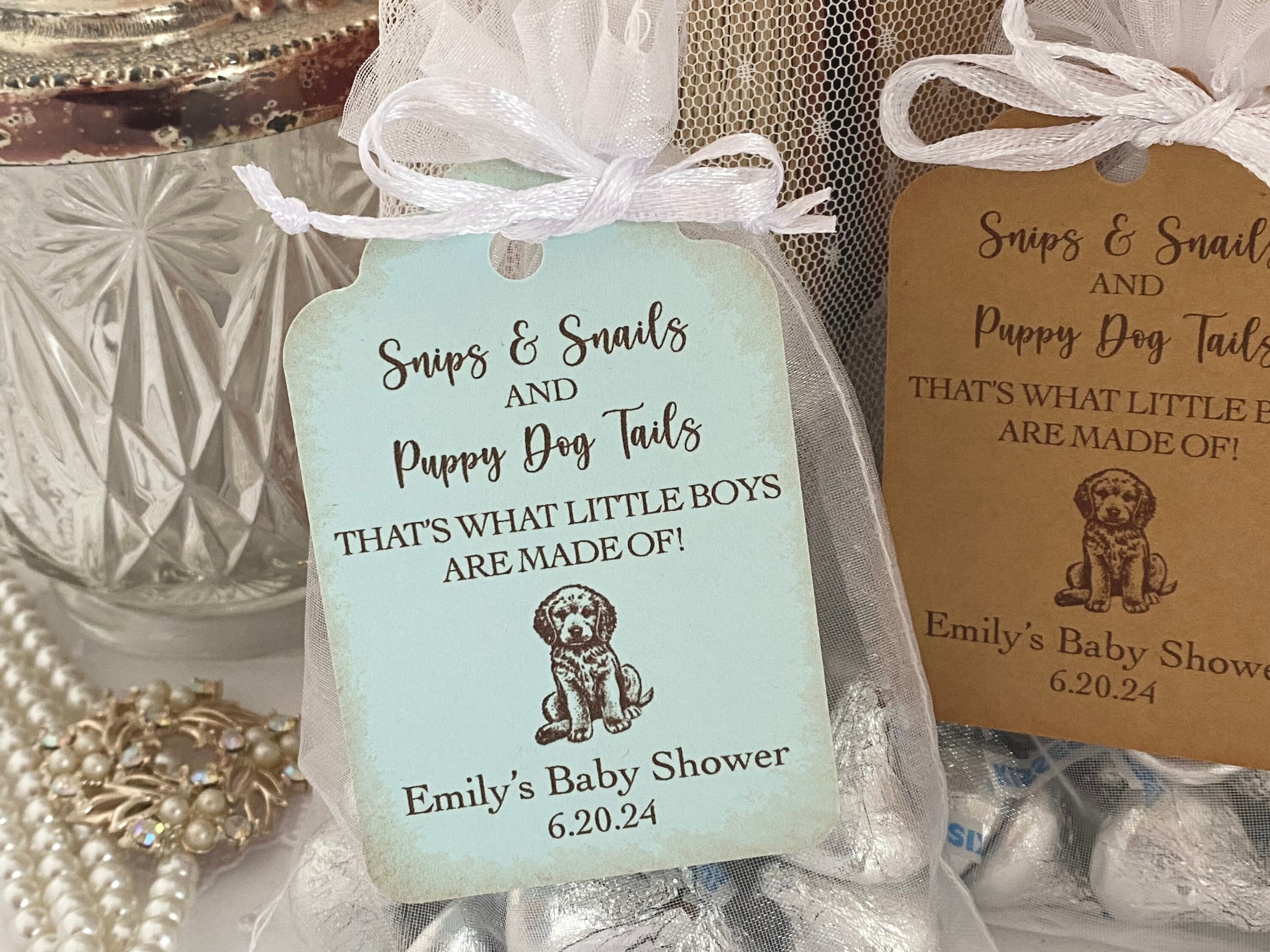 Snakes Snails And Puppy Dog Tails Baby Shower