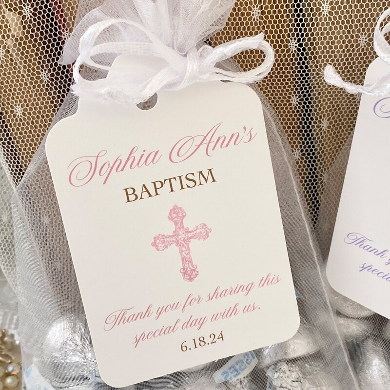 Girl Baptism Favors - Etsy