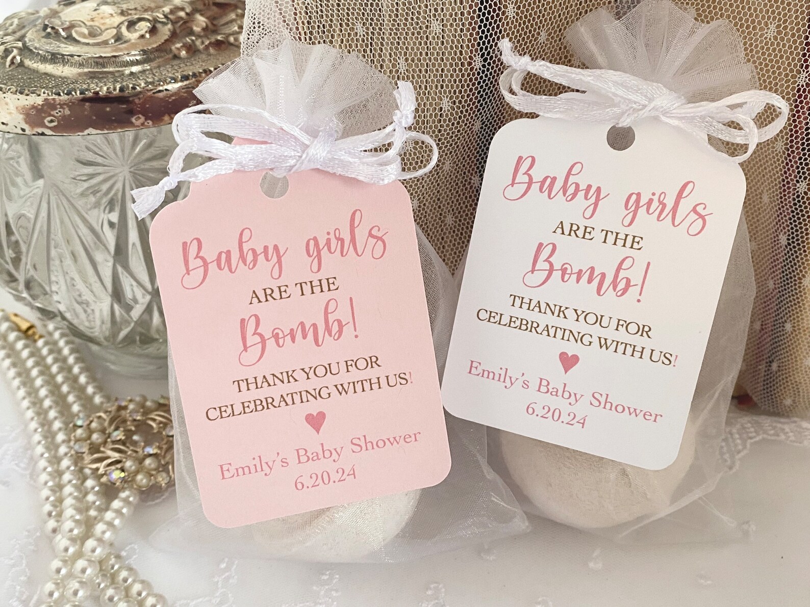 Girls Are the Bomb Favors Girl Bath Bomb Favor Bags Bath - Etsy