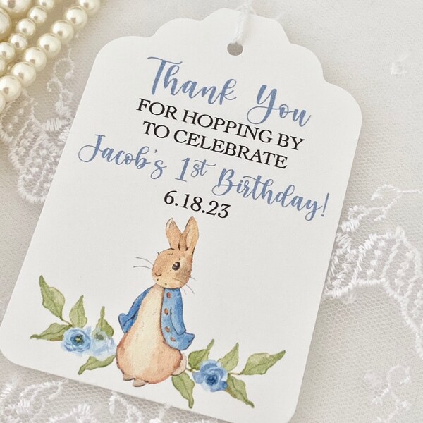Peter Rabbit Tags - Etsy