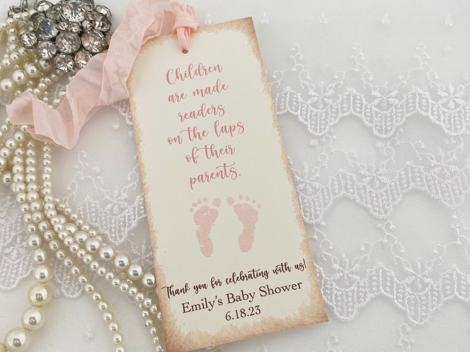 Baby Shower Bookmarks Favors Gender Neutral Baby Shower - Etsy
