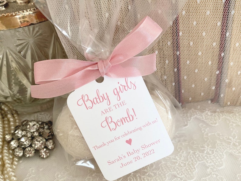 Girls Are the Bomb Favors Girl Bath Bomb Favor Bags Bath - Etsy
