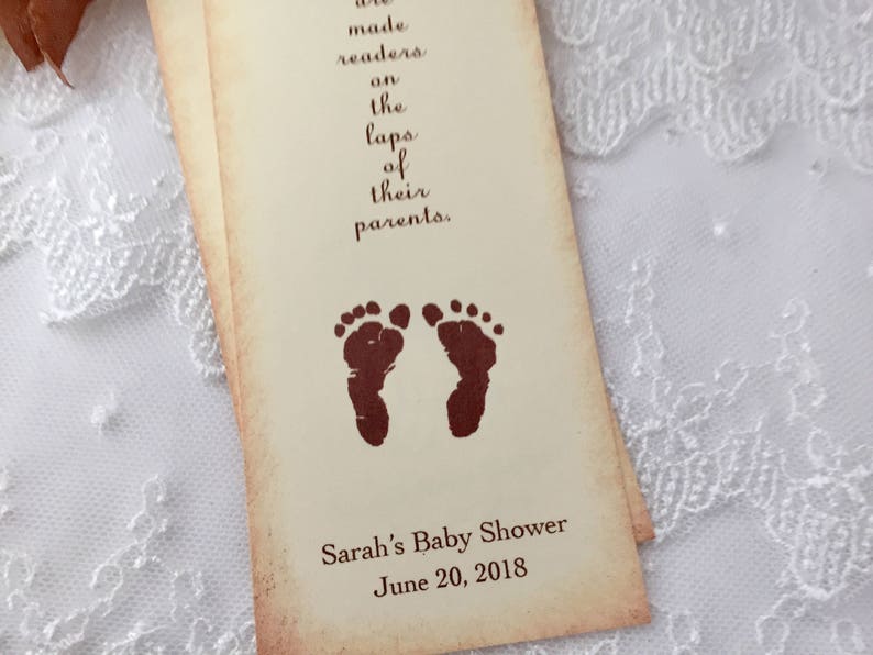 Baby Shower Bookmarks Favors Gender Neutral Baby Shower | Etsy