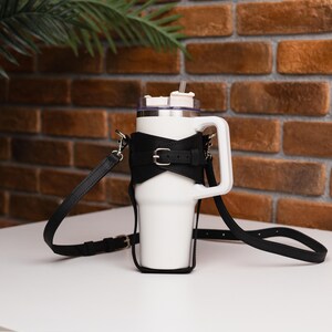 Stanley Cup Holder, Stanley Cup Strap, Leather Water Bottle Holder, 40 ...