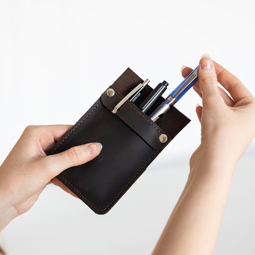 Pocket Protector Pen, Leather Pocket Protector, Pocket Organizer ...