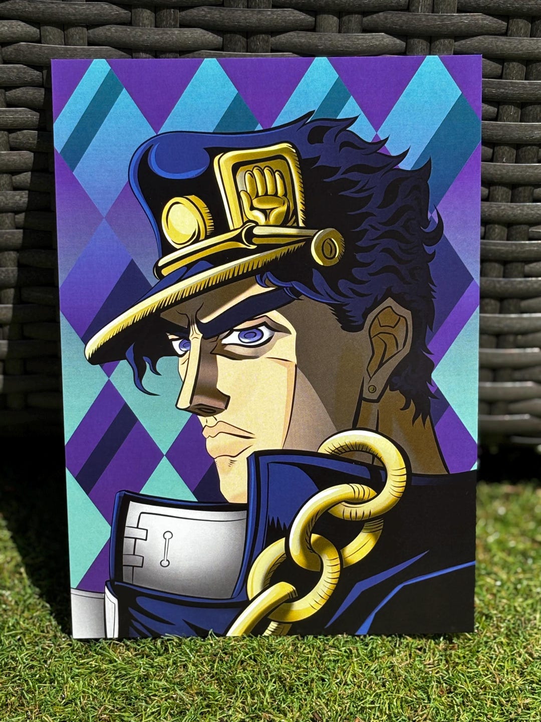 JJBA, Jotaro Print (A5) - Etsy