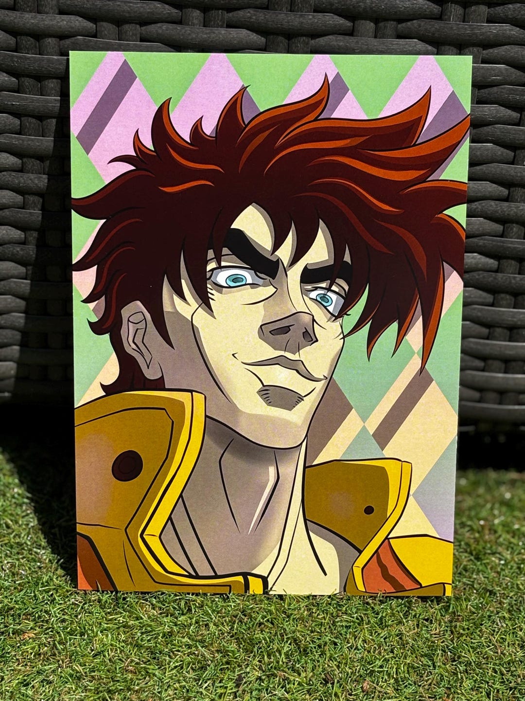 JJBA, Joseph Print (A5) - Etsy