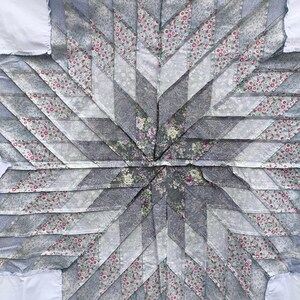 Lone Star Quilt Top Patchwork Traditional Native American Unfinished ...
