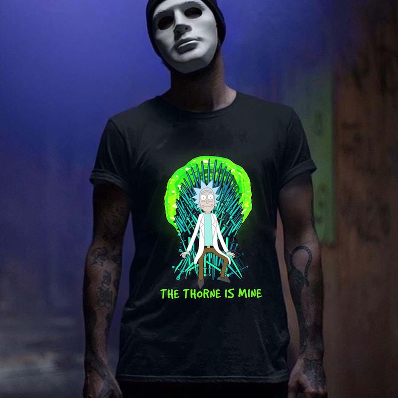 The Throne is Mine PNG, Rick Sanchez Halloween Png, Funny Cartoon ...