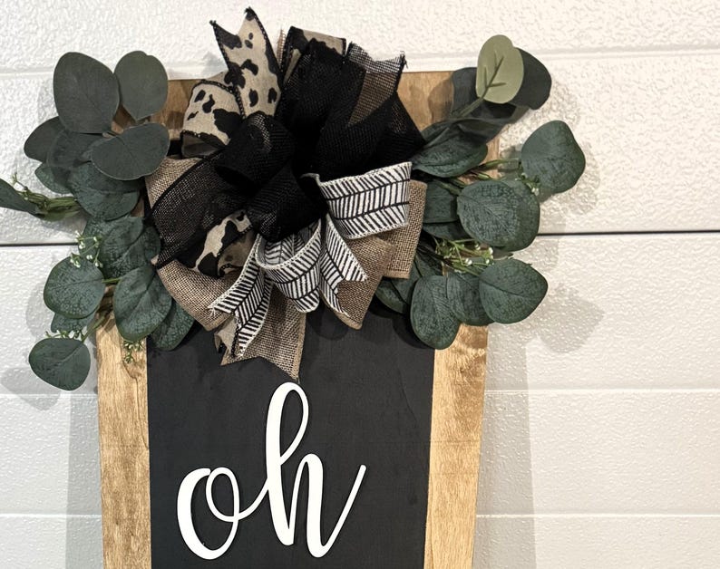 Oh, Hello Porch Sign | Hello Porch Leaner | Welcome Sign Porch | Front ...
