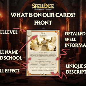 Dnd Printable SPELL CARDS| Uniquely Illustrated Bundle| Dnd SRD 5.1 ...