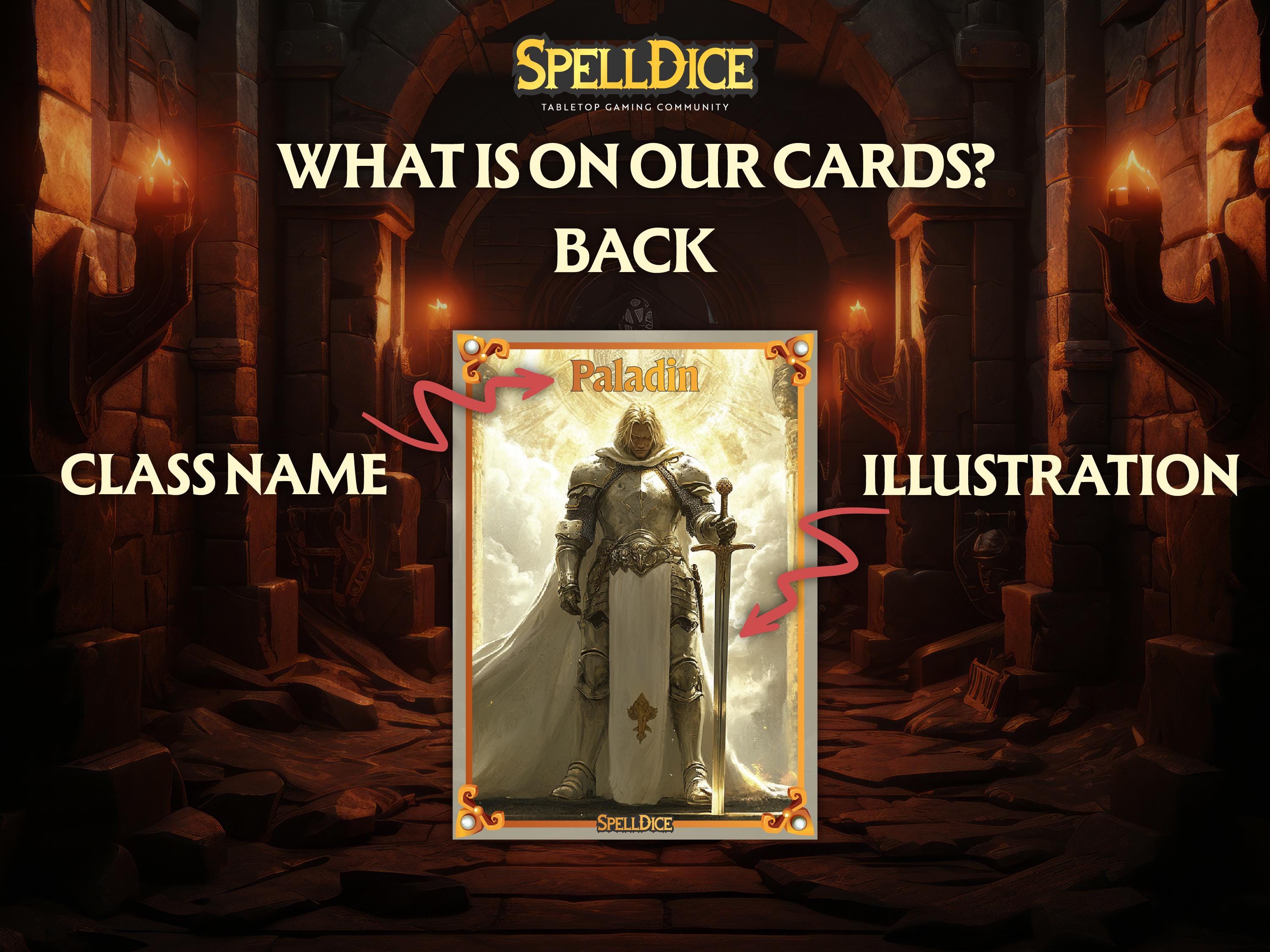 Dnd Printable SPELL CARDS| Uniquely Illustrated Bundle| Dnd SRD 5.1 | Dungeons and Dragons 5e ...