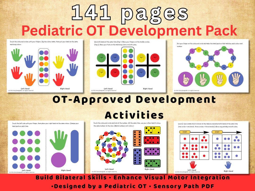 Occupational Therapy Activities Bundle | Fine Motor & Visual Motor ...
