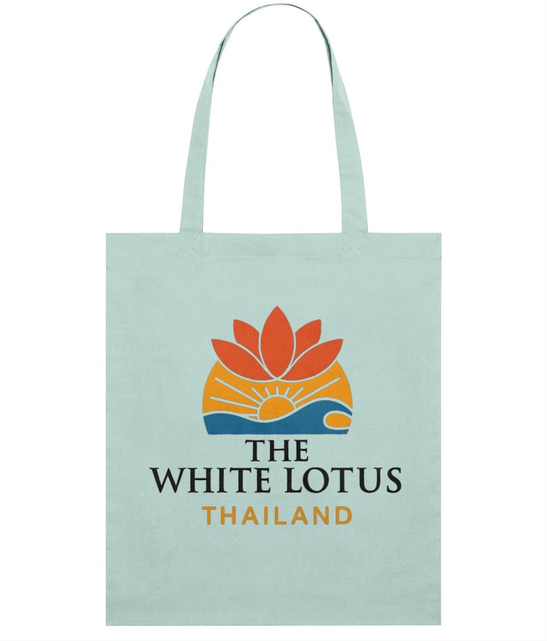 The White Lotus Tote Bag - Piper No! - Organic Cotton - Etsy