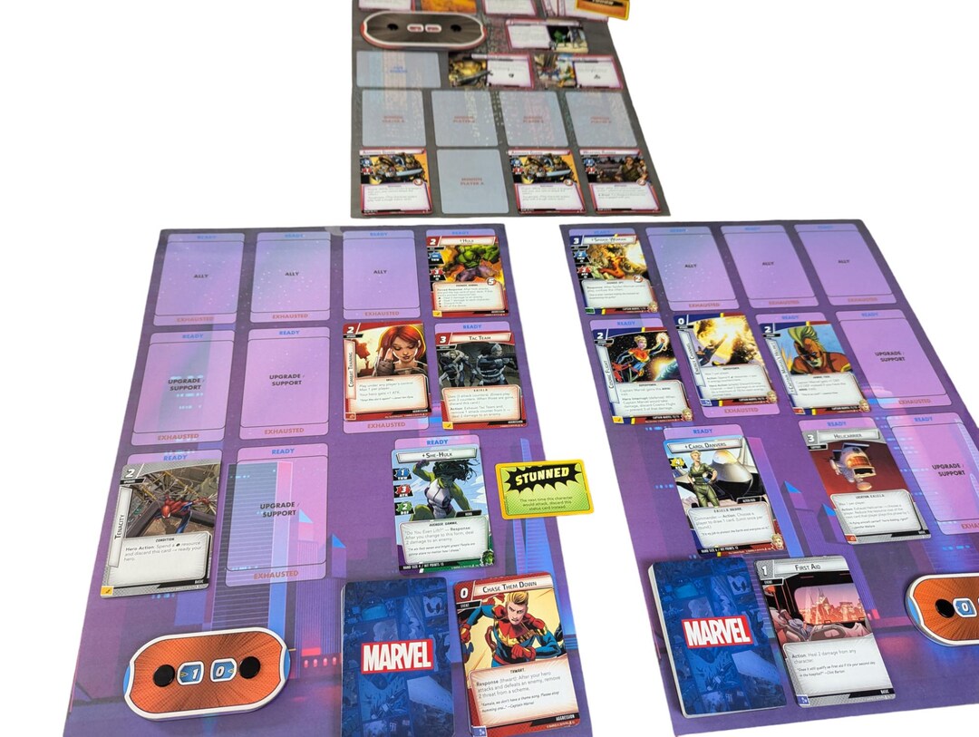 Marvel Champions - Printable Game Mats - Etsy