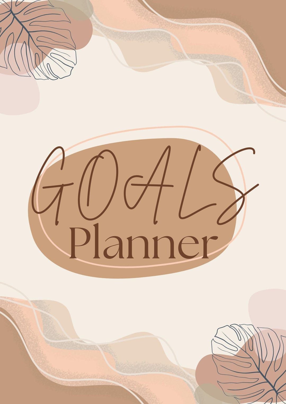 A4 Goals Journal: Printable Success Planner (PDF) - Etsy UK