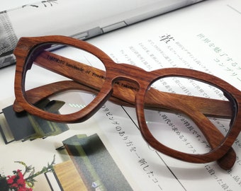 Wood Frames Glasses | Etsy