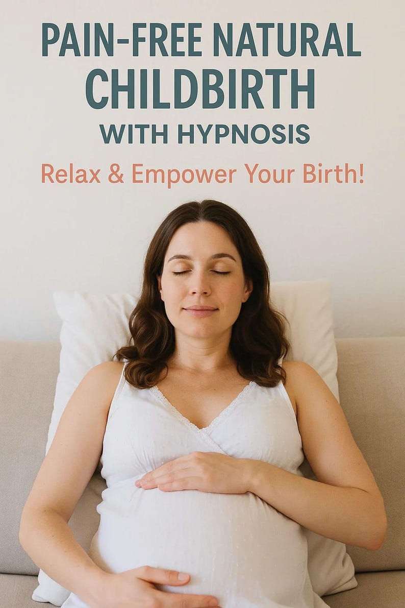 Pain-free Natural Childbirth With Hypnosis – Relax & Empower Your Birth ...