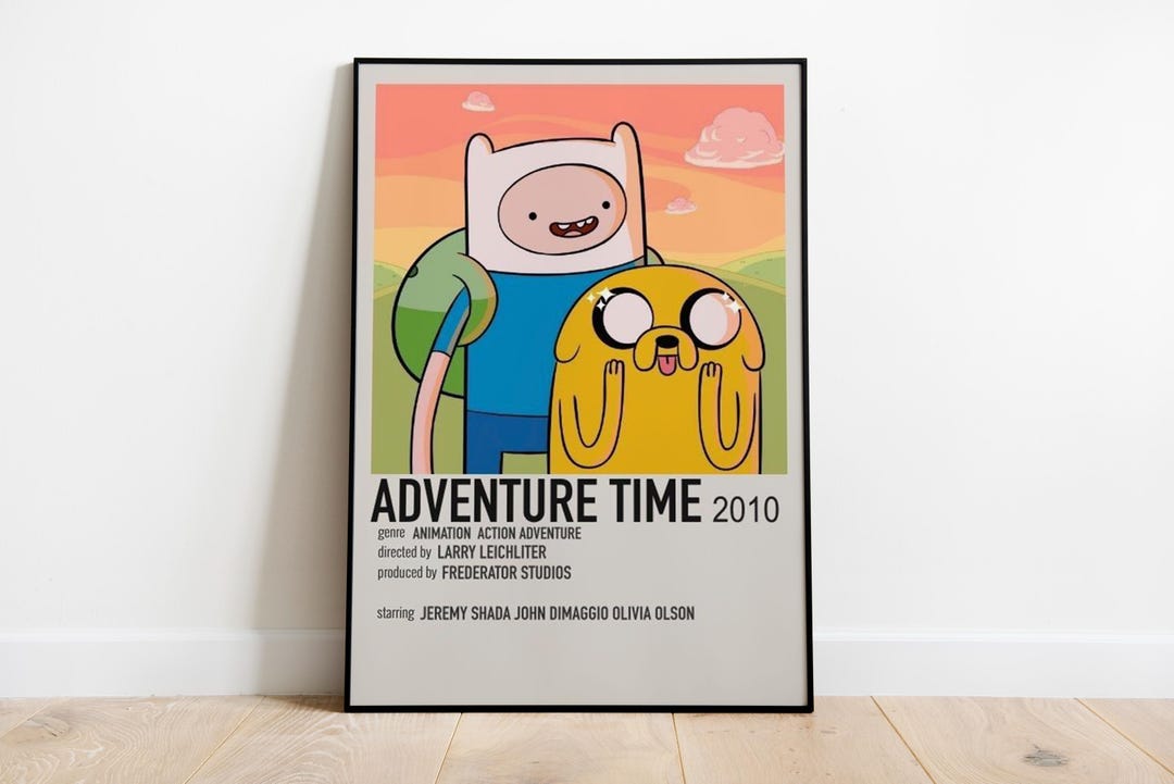 Adventure Time Poster | Adventure Time Print | Vintage Poster ...