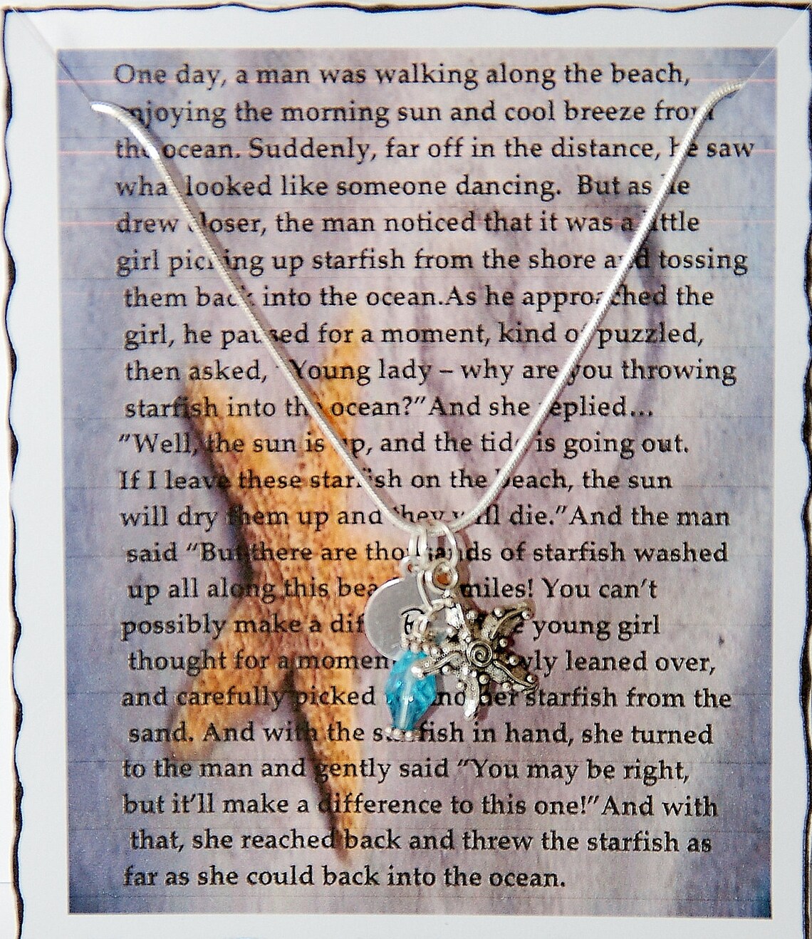 The Starfish Story Encouragement Make A Difference Starfish - Etsy