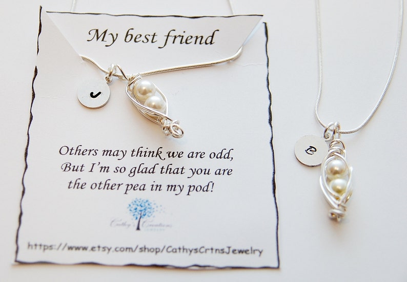 Matching Best Friend Necklace Freindship Necklace Gift - Etsy