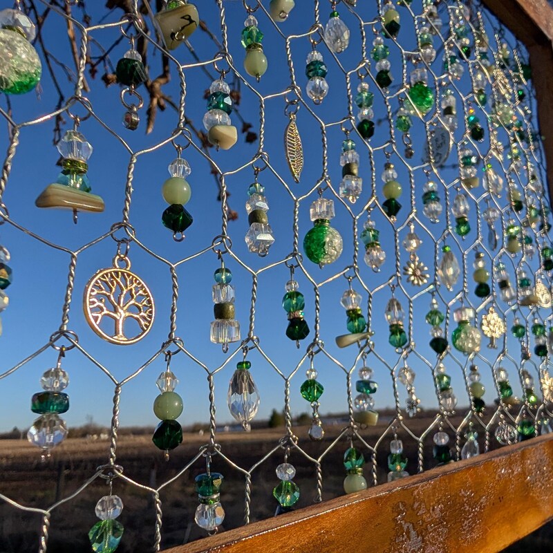 Chicken Wire Sun Catcher - Etsy