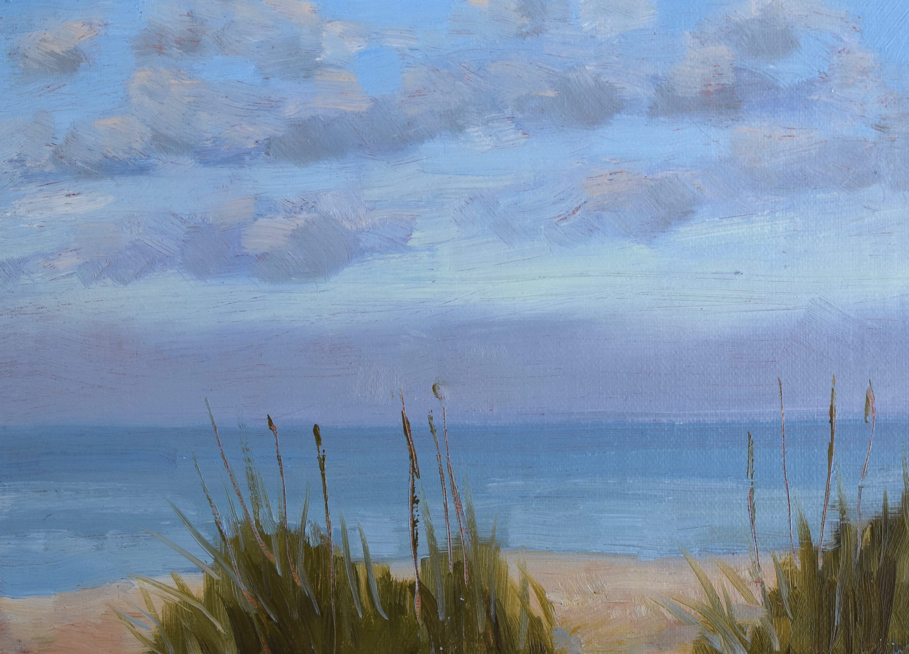 Original, Framed, Plein Air Oil Painting Impressionist Seascape Florida ...