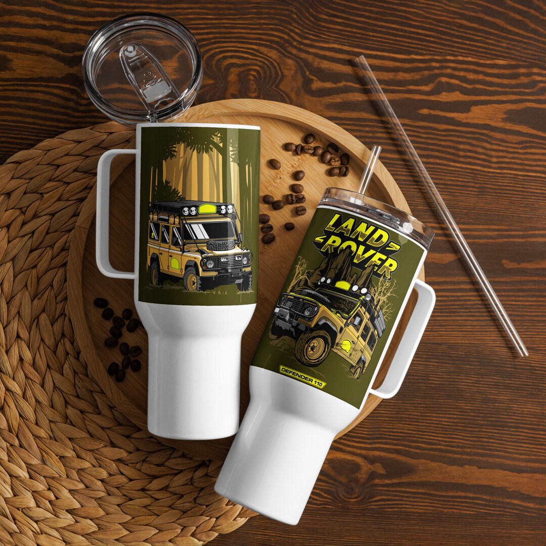 Land Rover Defender 110 Travel Mug – 40 Oz Adventure Tumbler With ...